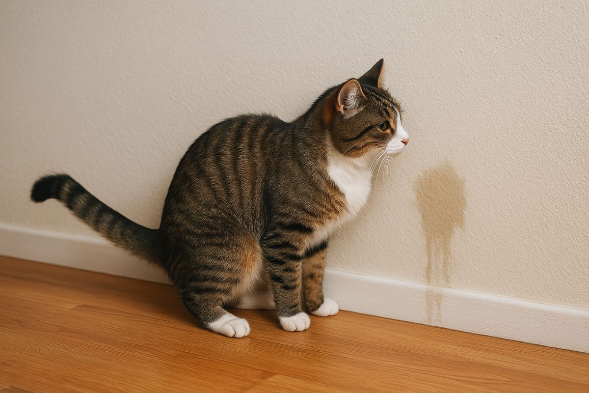 Gato marca território: saiba por quê?