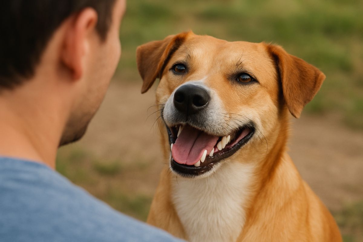 Cachorros sorrindo: por que alguns parecem dar risada?