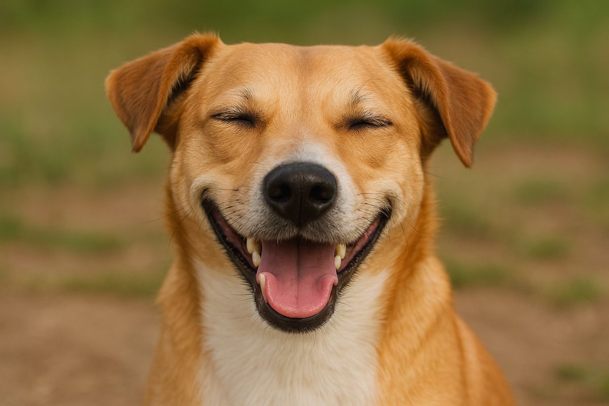 Cachorros sorrindo: por que alguns parecem dar risada?